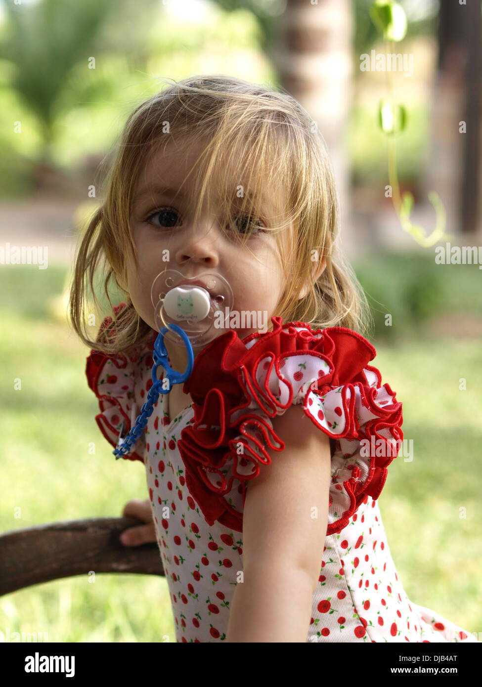 Portrait of a 4 years old girl Stock Photo - Alamy