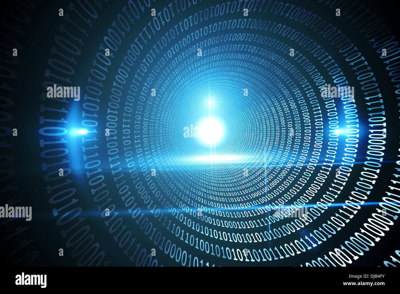 Tunnel binary code hi-res stock photography and images - Alamy