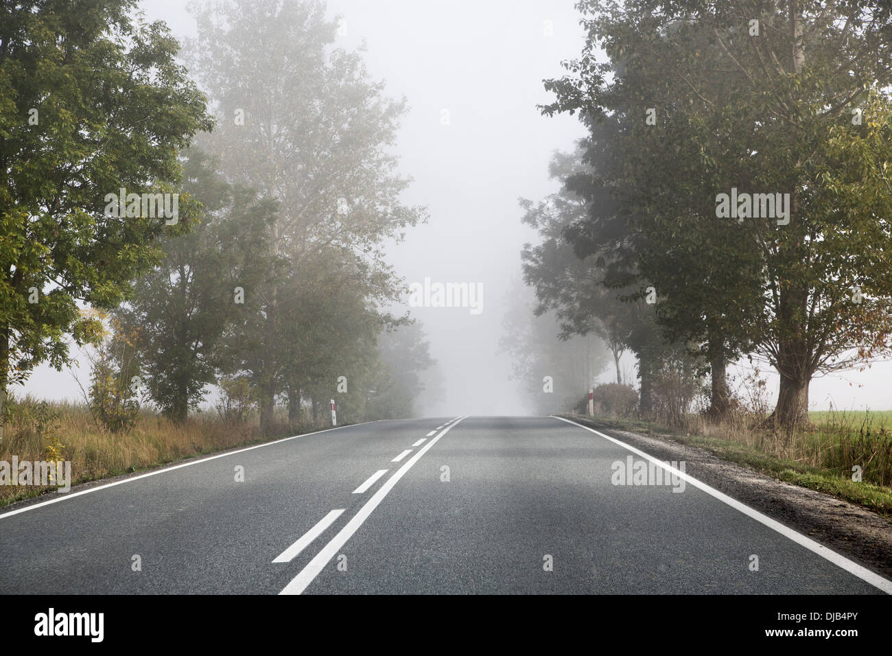 Long empty road hi-res stock photography and images - Alamy