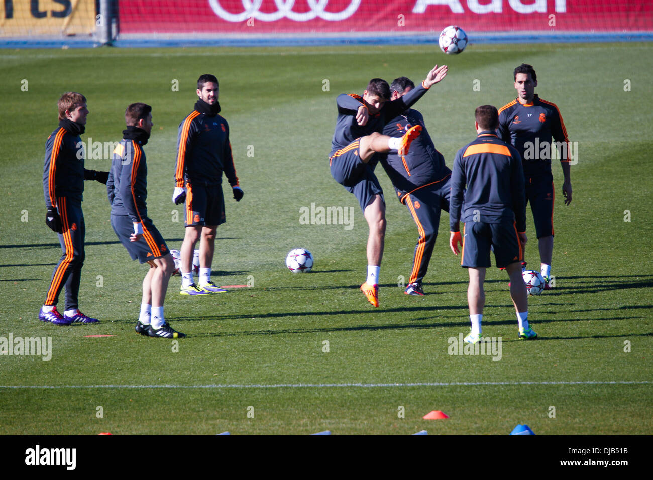 Madrid, Madrid, Spain. 26th Nov, 2013. (From left to right) Illara ...