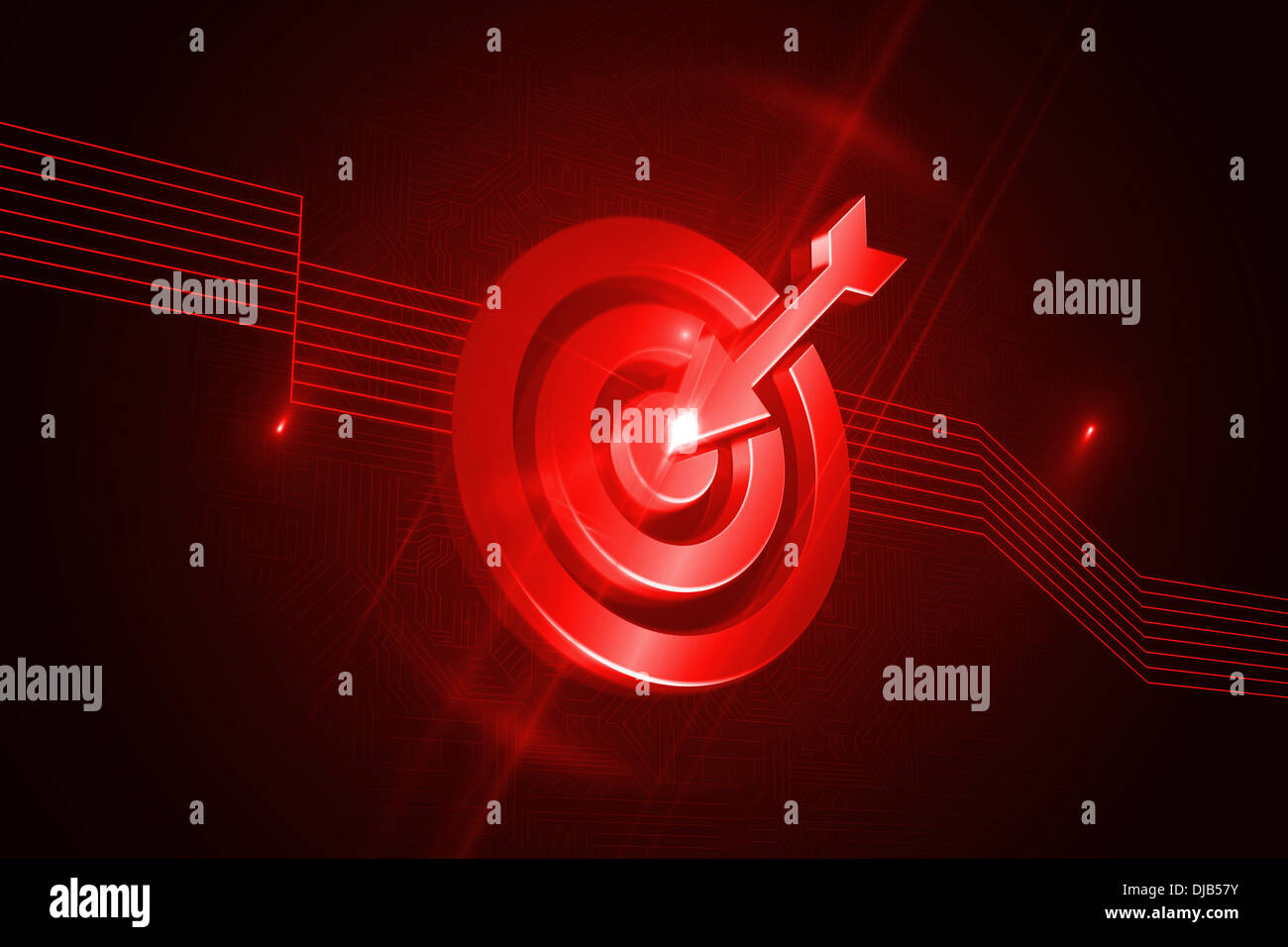 Black target hi-res stock photography and images - Alamy