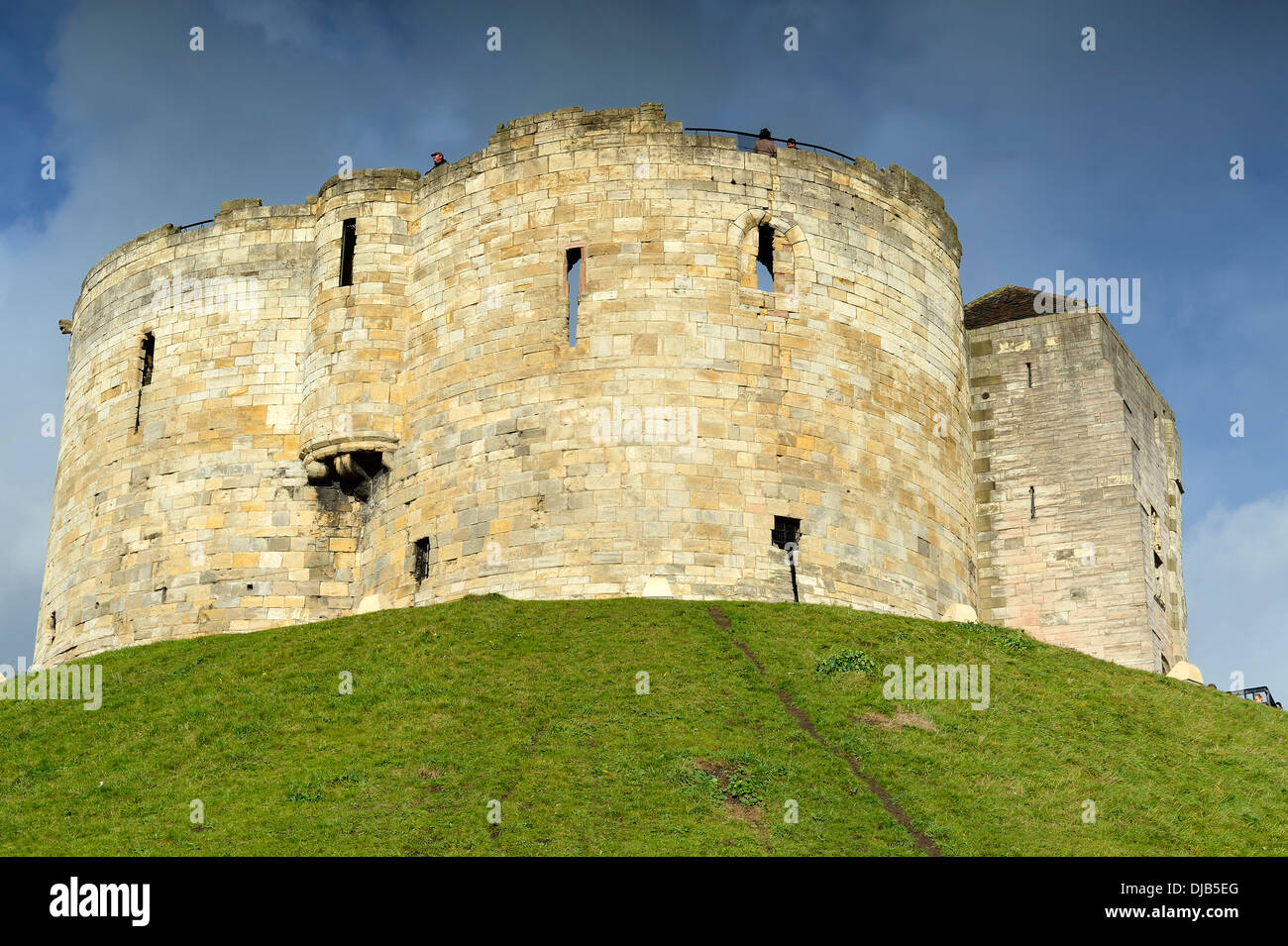 Clifford's Tower, York Castle, York, North Yorkshire, England, United ...