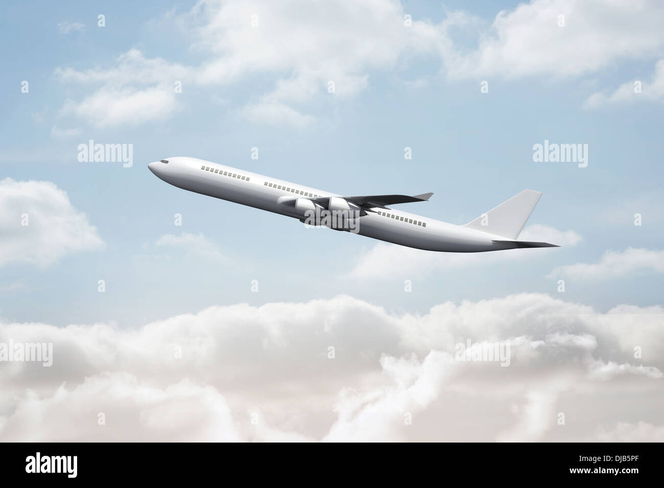 Plane taking off with the sun hi-res stock photography and images - Alamy