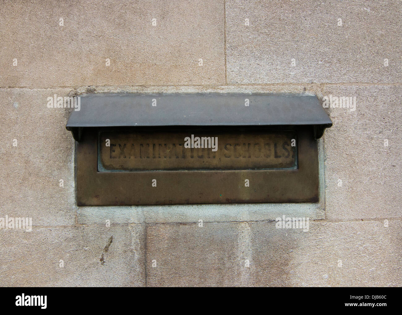 Oxford University Examination Box Stock Photo - Alamy