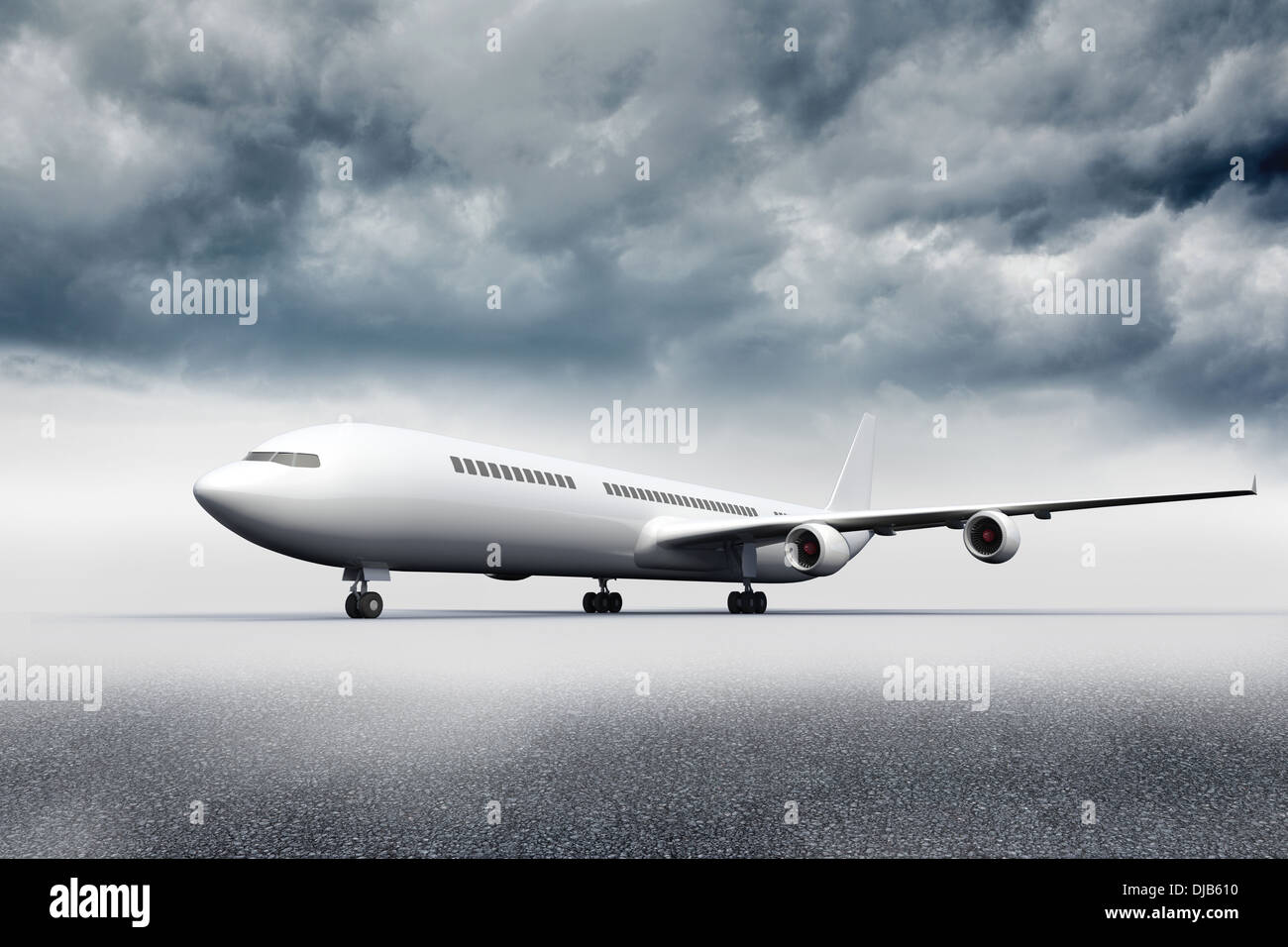 Plane standing hi-res stock photography and images - Alamy