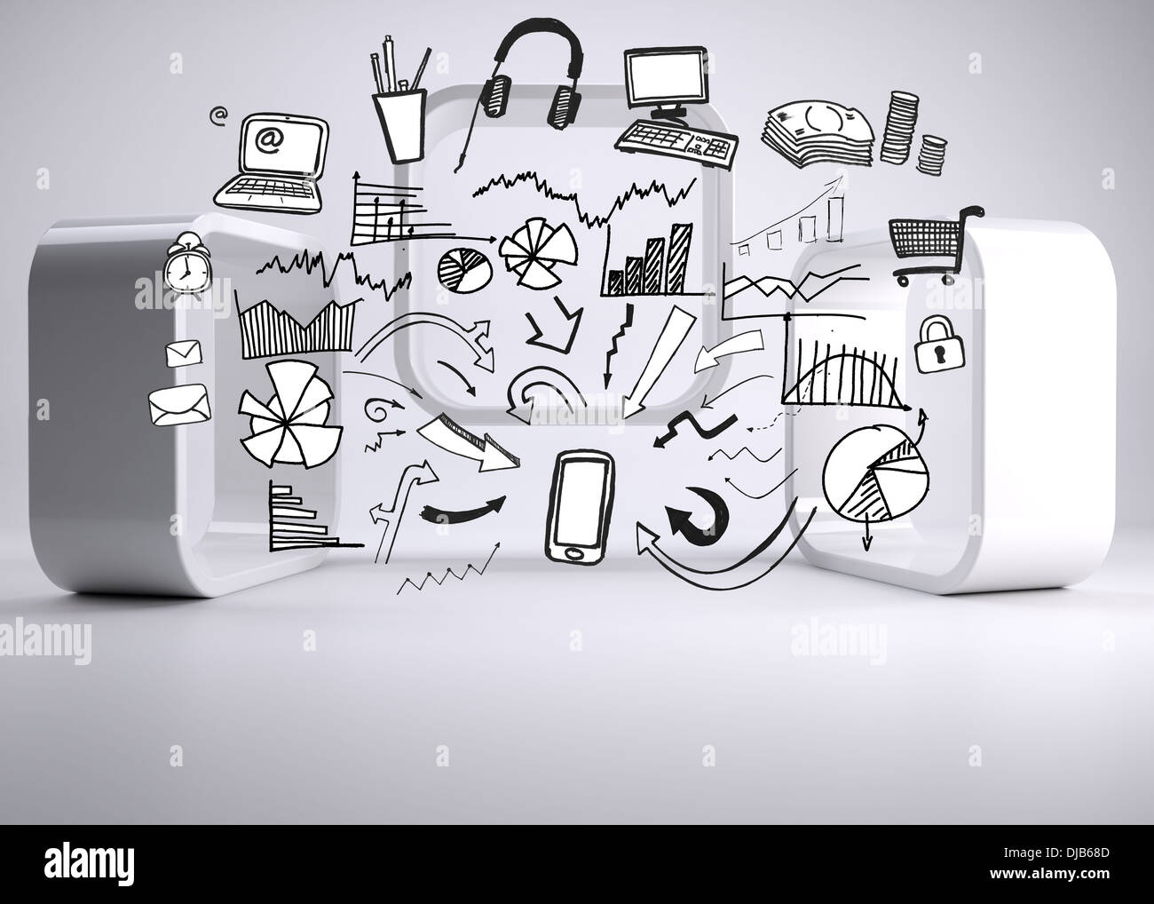 Abstract computer graphics hi-res stock photography and images - Alamy