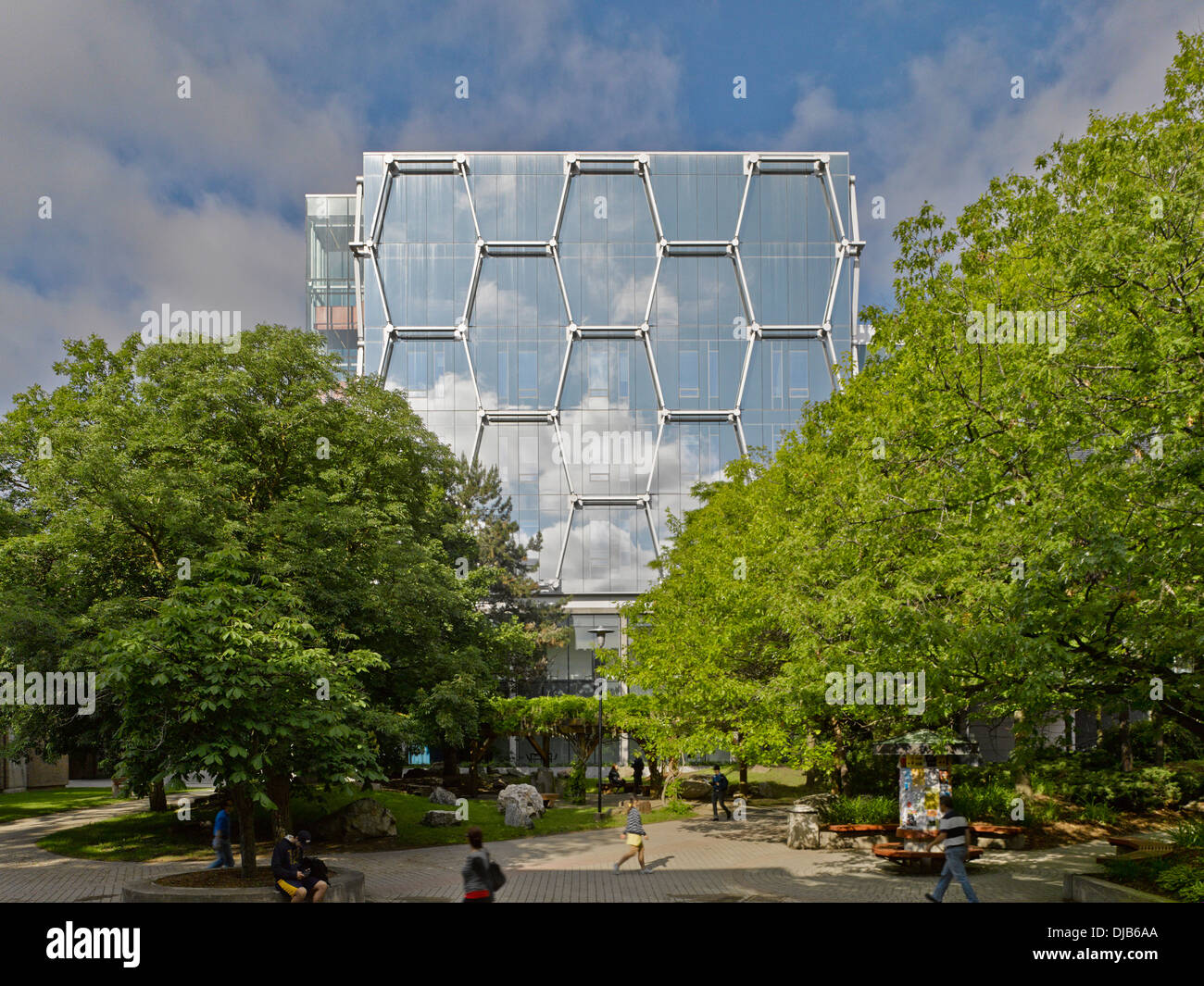 Rear elevation. The Quantum Nano Centre, Waterloo, Canada. Architect ...
