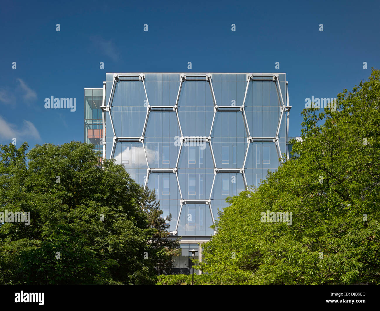 Rear elevation. The Quantum Nano Centre, Waterloo, Canada. Architect ...