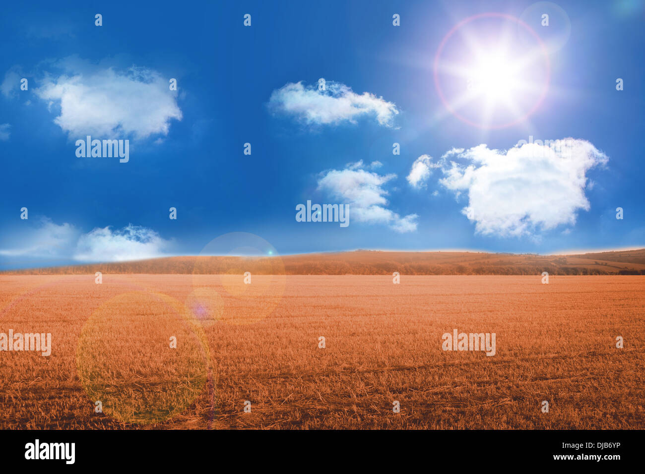 Brown landscape hi-res stock photography and images - Alamy
