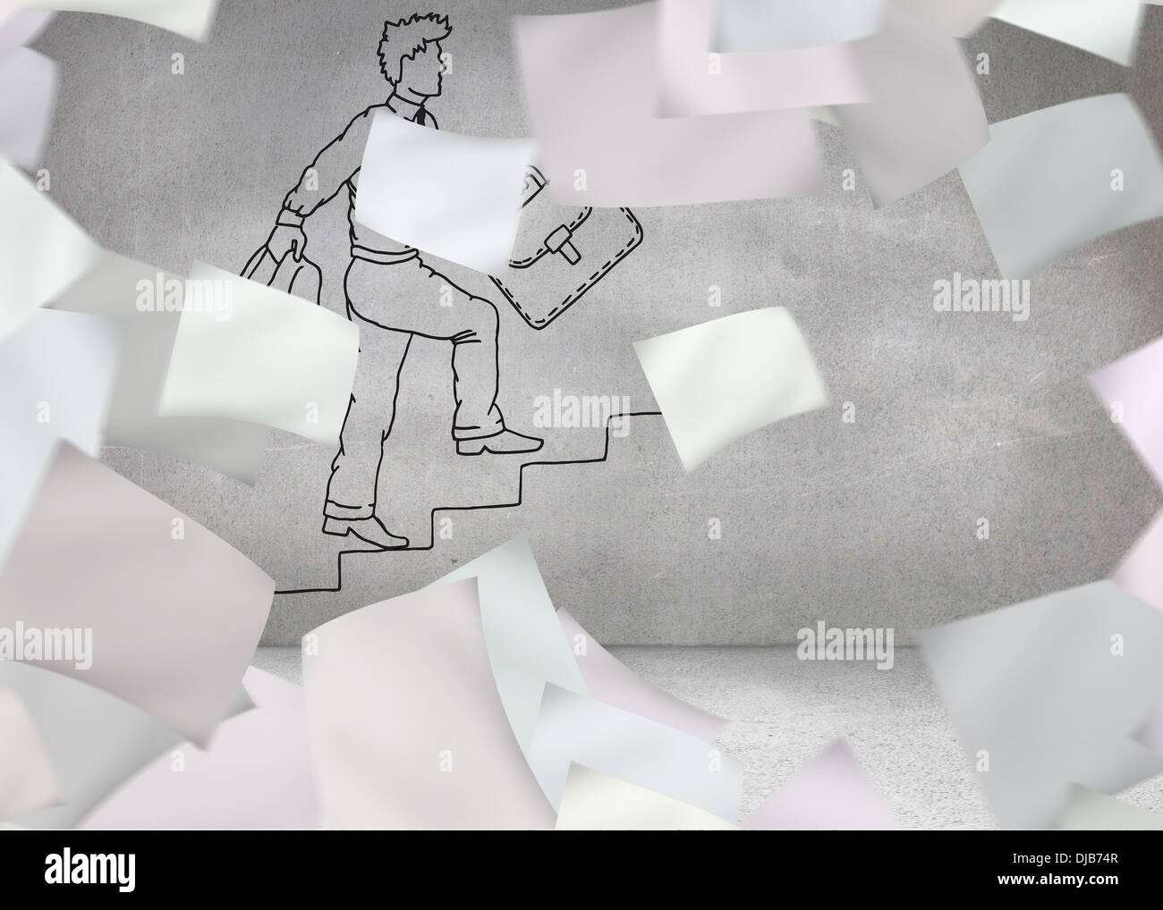 Man in front stairs hi-res stock photography and images - Alamy