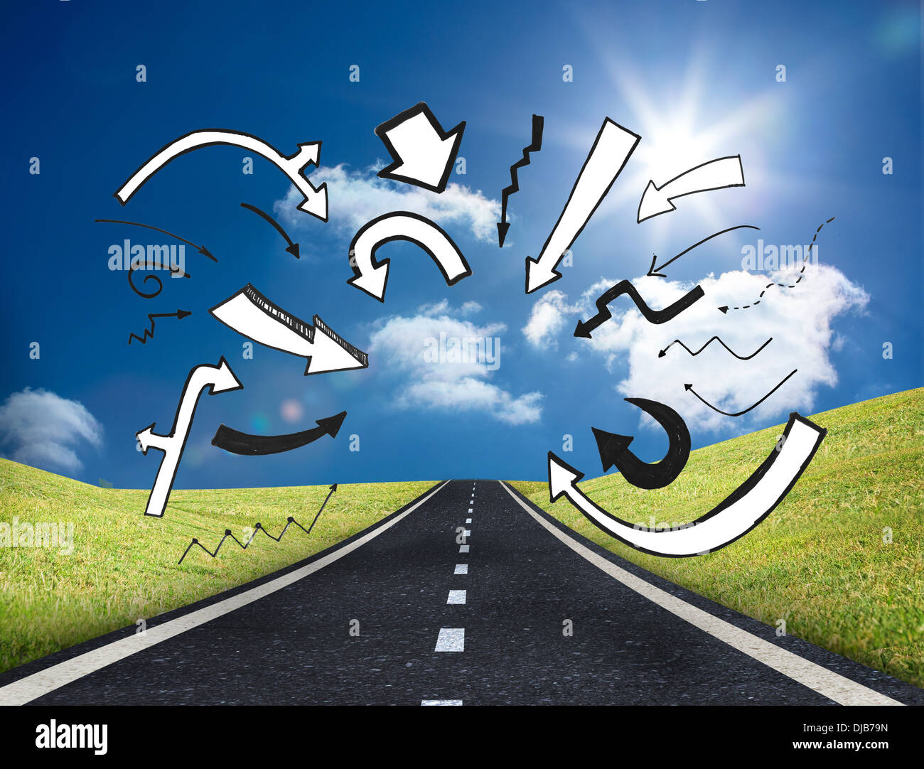 Forward arrows hi-res stock photography and images - Alamy