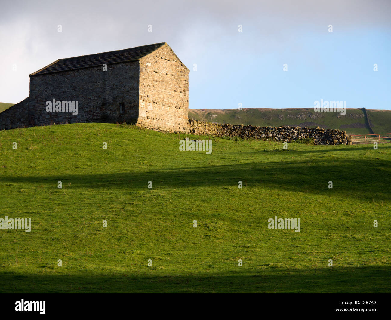 barn, bishopdale, north yorkshire uk Stock Photo - Alamy