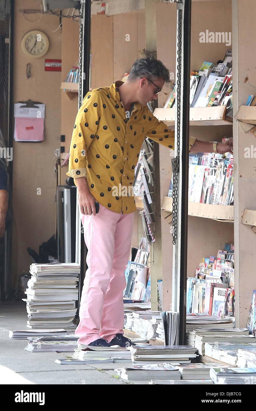 Balthazar Getty is seen heading to the Kings Road Cafe in West ...