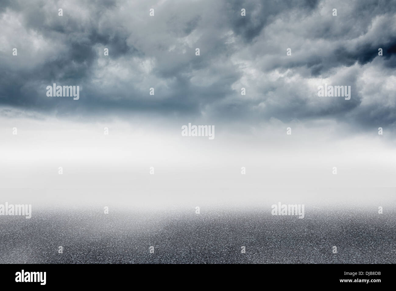 Cloudy landscape background Stock Photo - Alamy