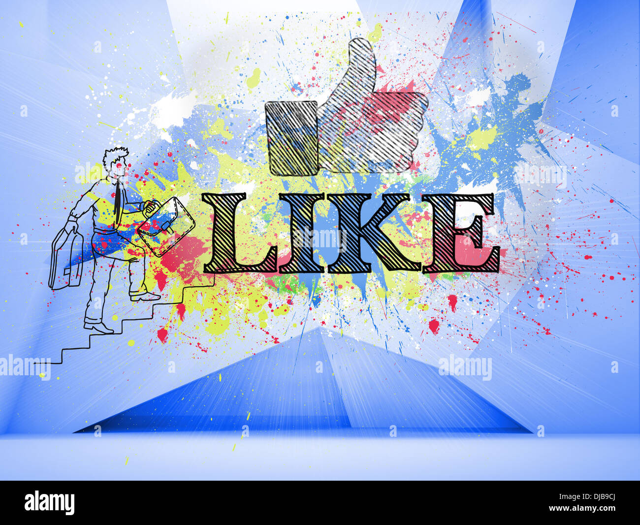 Paint like background hi-res stock photography and images - Alamy