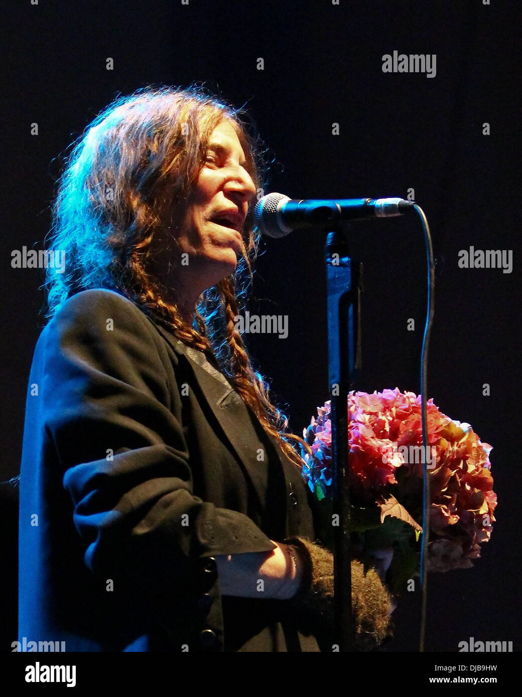 Patti Smith performs live at The Troxy in Limehouse London, England ...