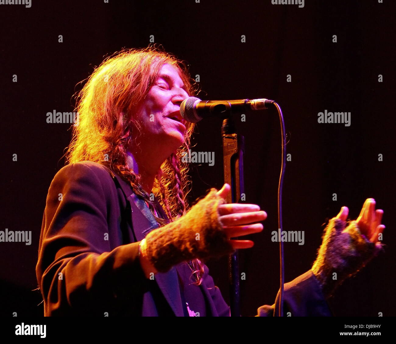 Patti Smith performs live at The Troxy in Limehouse London, England ...