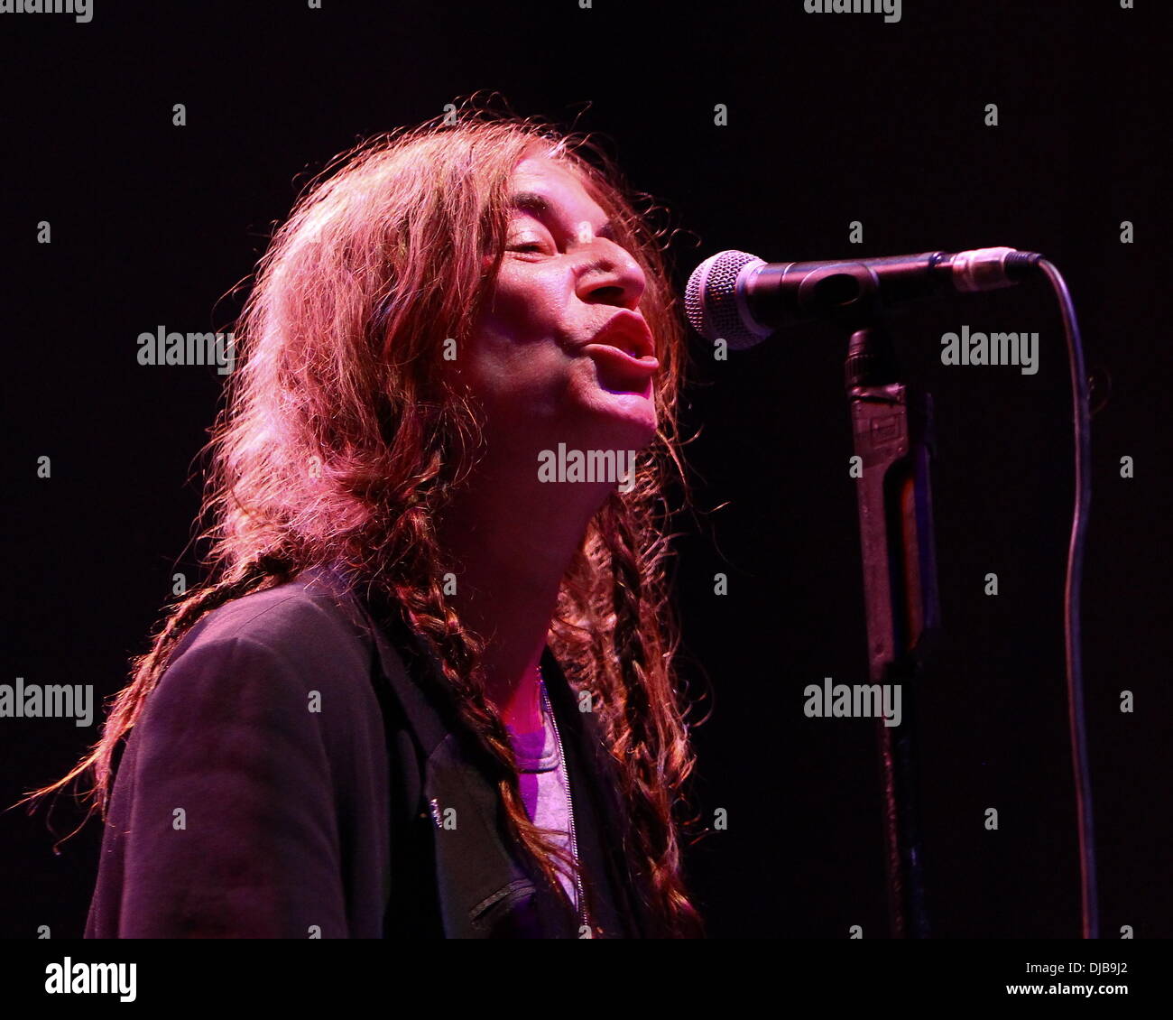 Patti Smith performs live at The Troxy in Limehouse London, England ...
