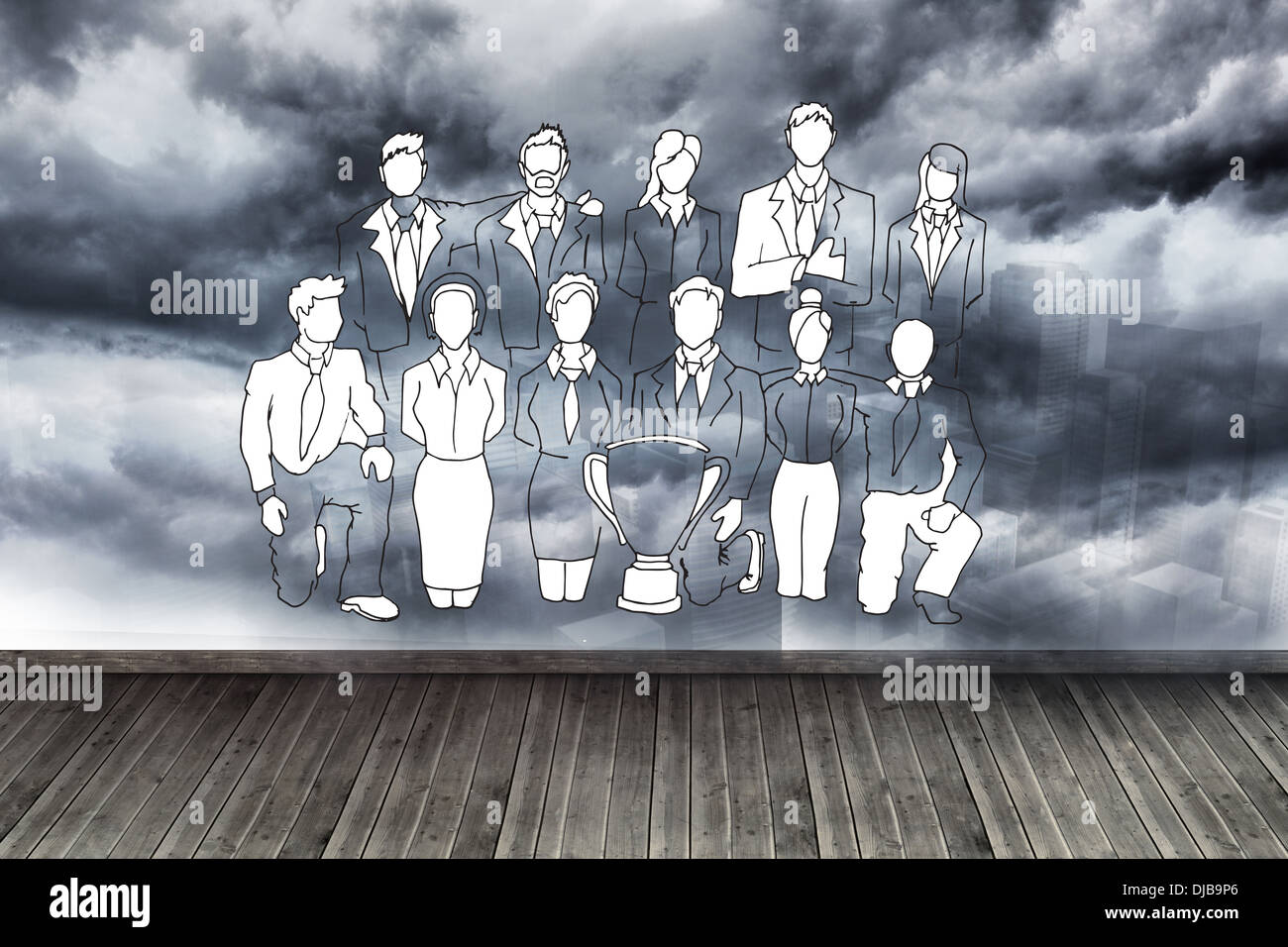 White figures hi-res stock photography and images - Alamy