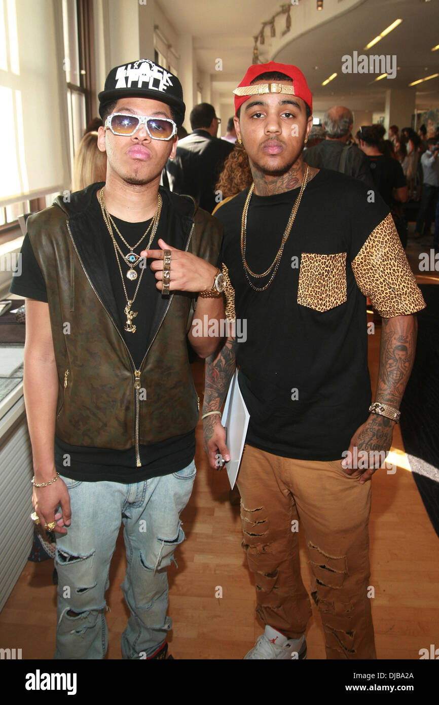 Black Fitted and CHris Mercedes-Benz New York Fashion Week Spring ...