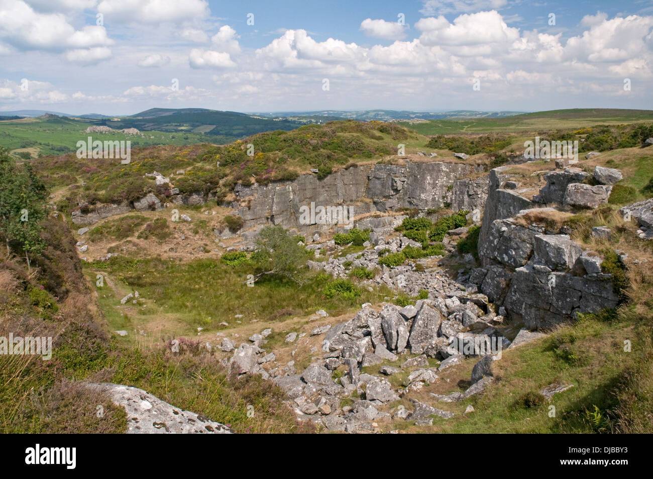 Haytor quarry dartmoor hi-res stock photography and images - Alamy