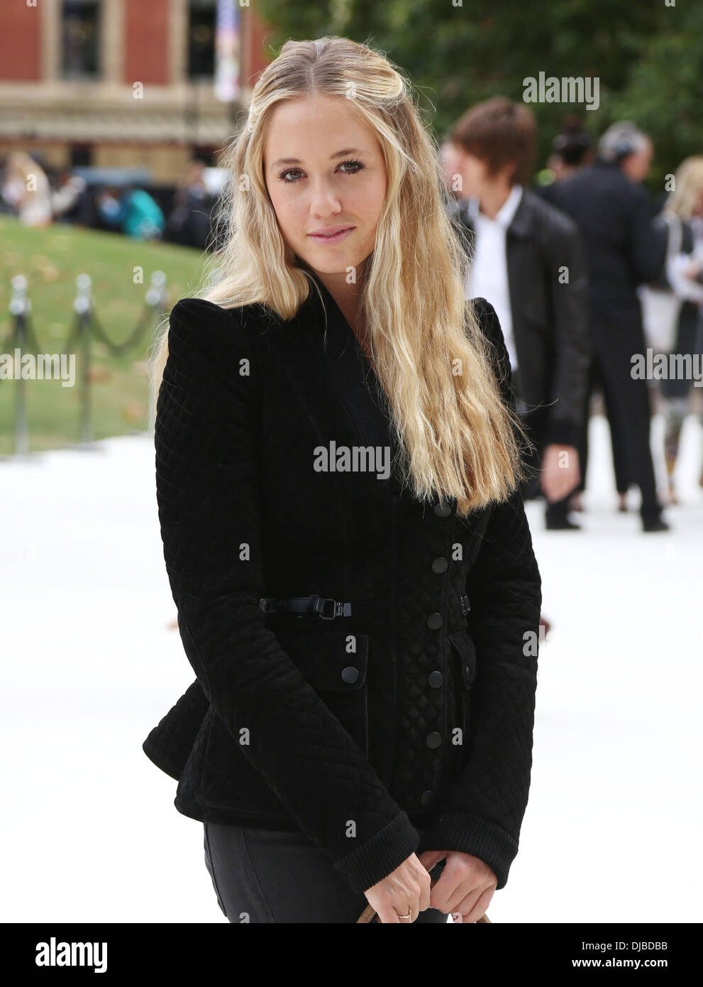 Florence brudenell bruce london fashion week hi-res stock photography ...
