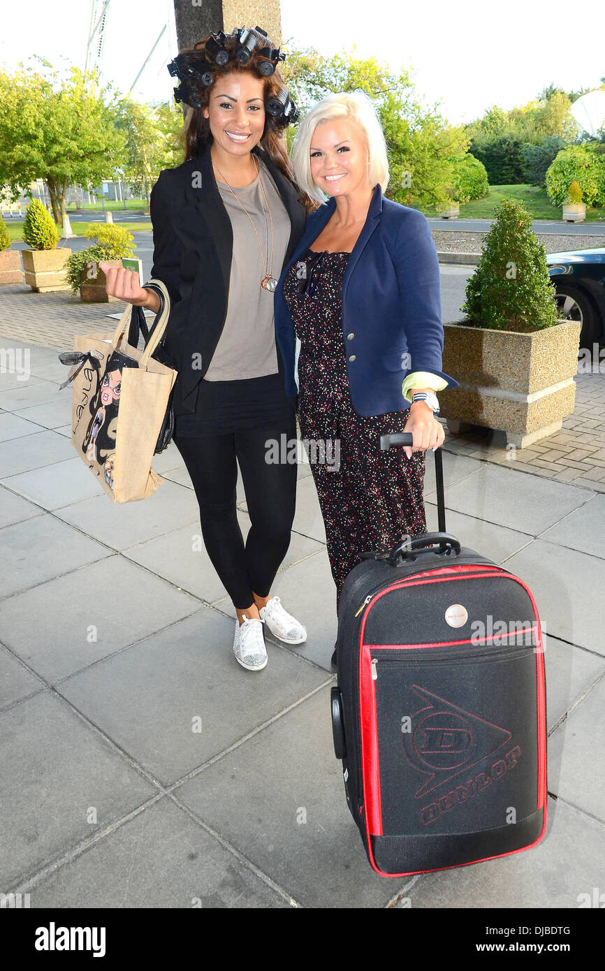 Layla Flaherty, Kerry Katona Celebrities arrive at Katherine Lynch's ...