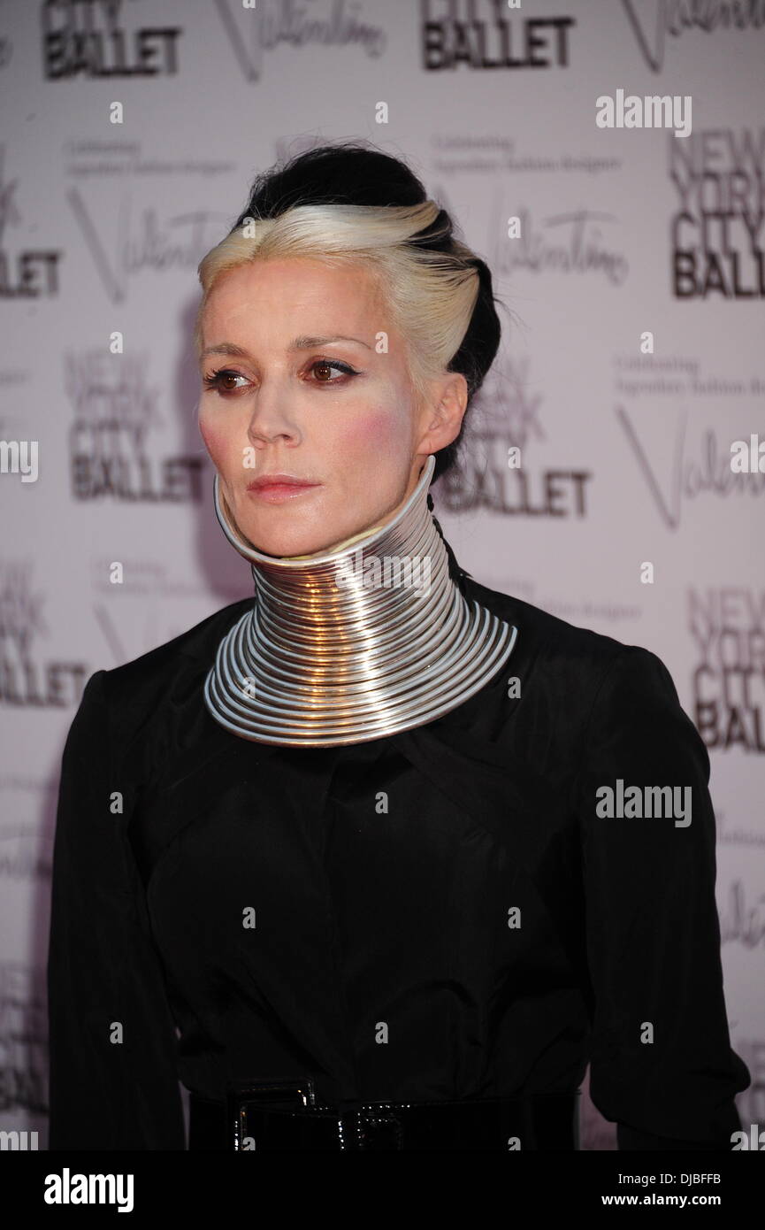 Daphne Guiness New York City Ballet Fall Gala 2012 held at Lincoln ...
