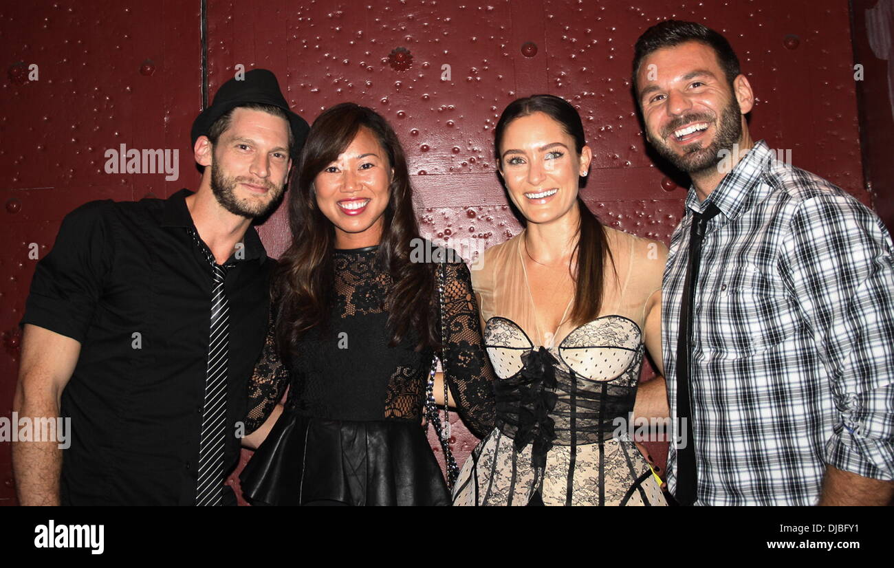 Gregus Michal (r) and guests The 2012 Angeleno Film Festival and Award ...