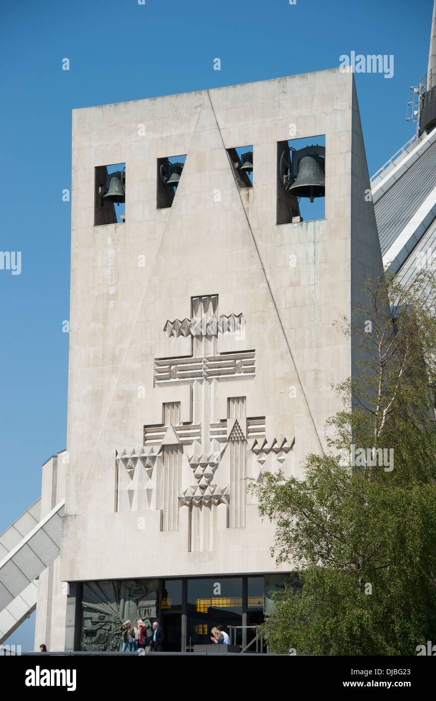 Bell tower Liverpool Metropolitan Cathedral Stock Photo - Alamy
