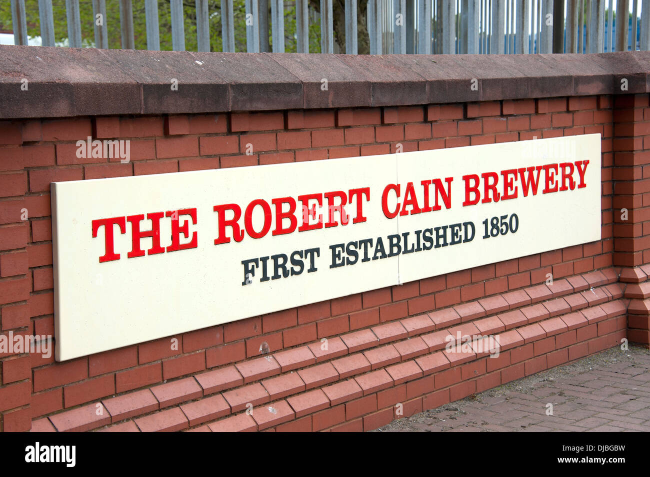 The Robert Cain Brewery Liverpool 1850 Stock Photo - Alamy