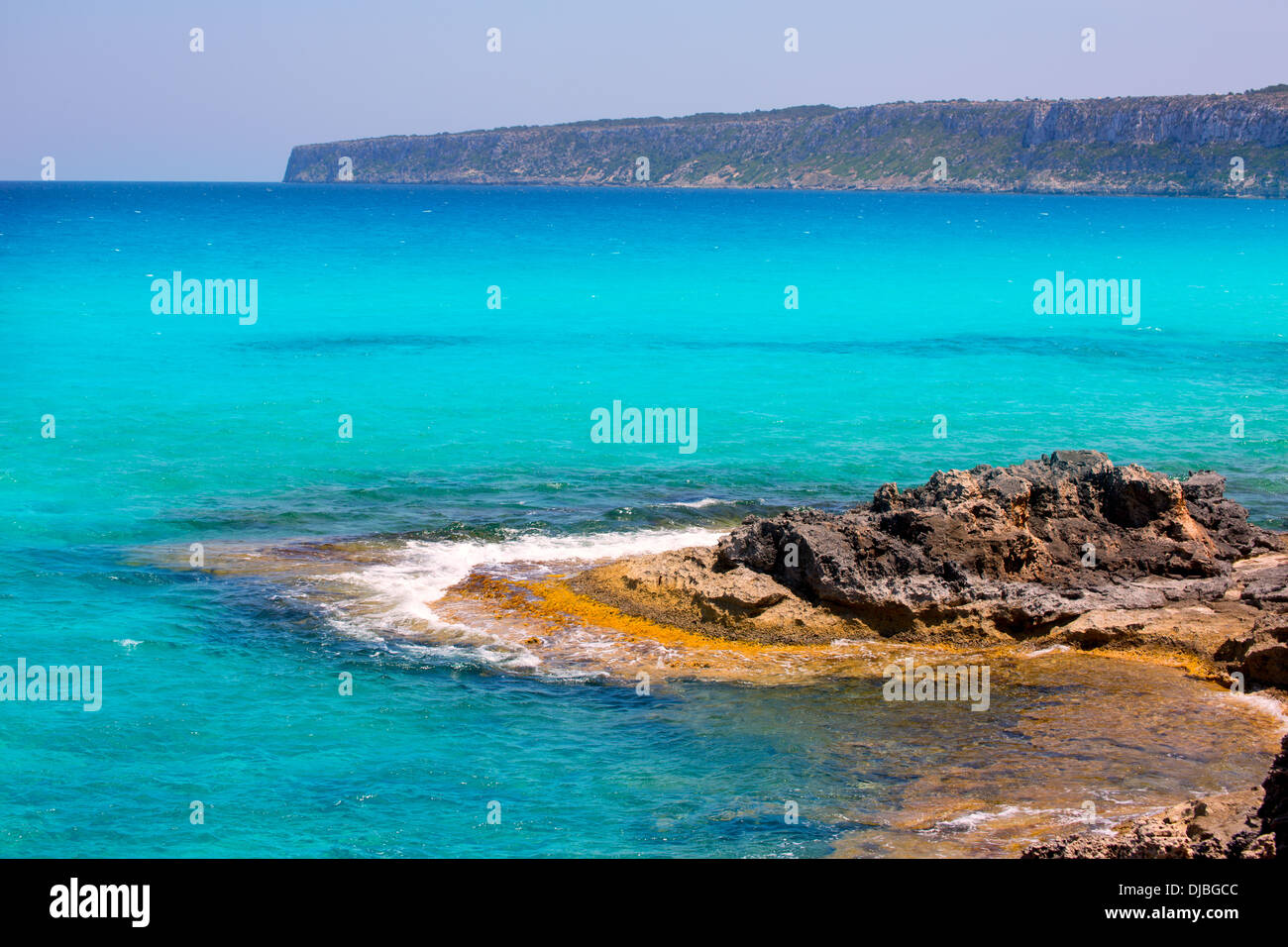 Es calo Escalo de san Agustin Beach in Formentera Balearic islands ...