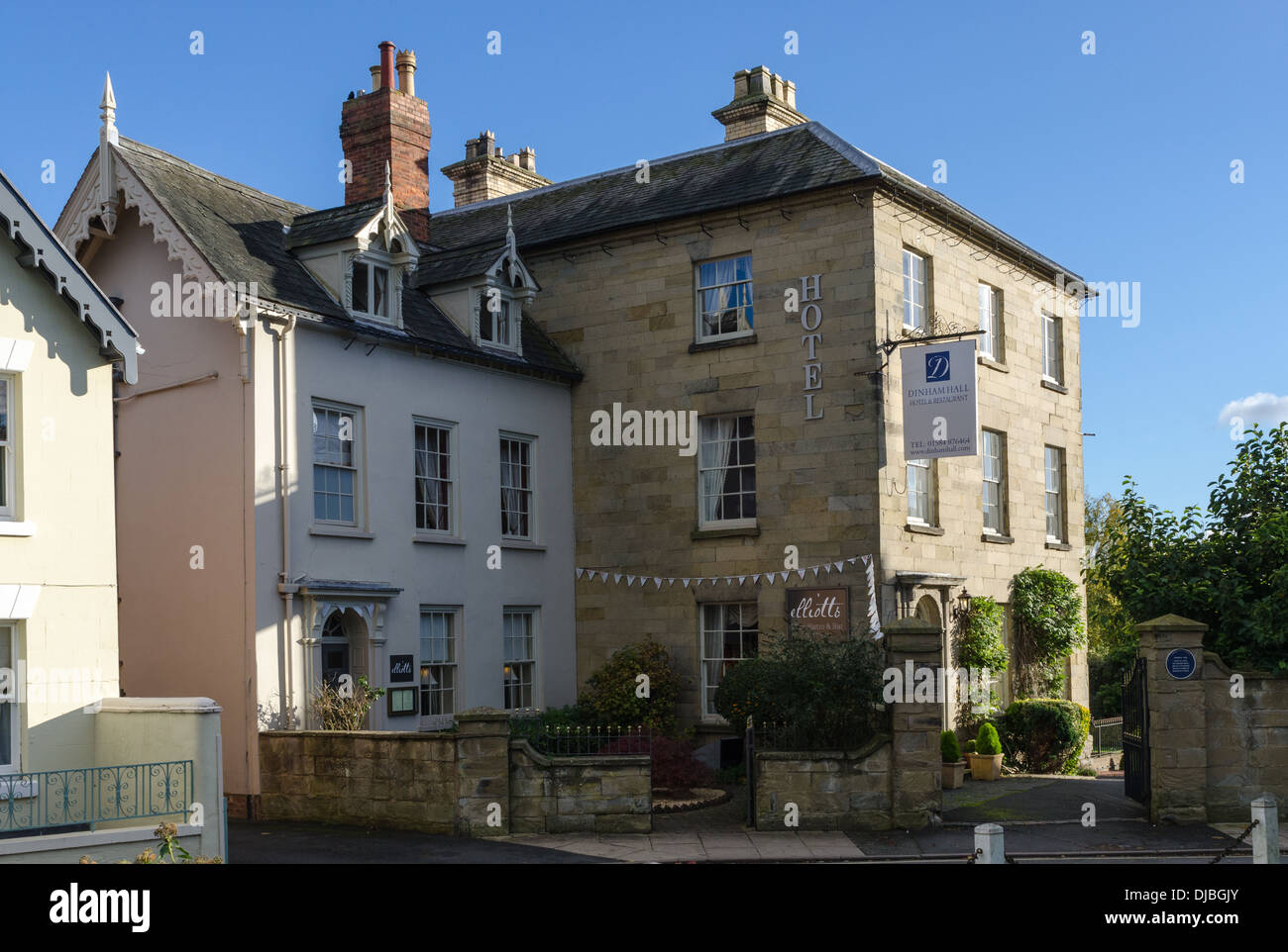 Dinham hall hi-res stock photography and images - Alamy