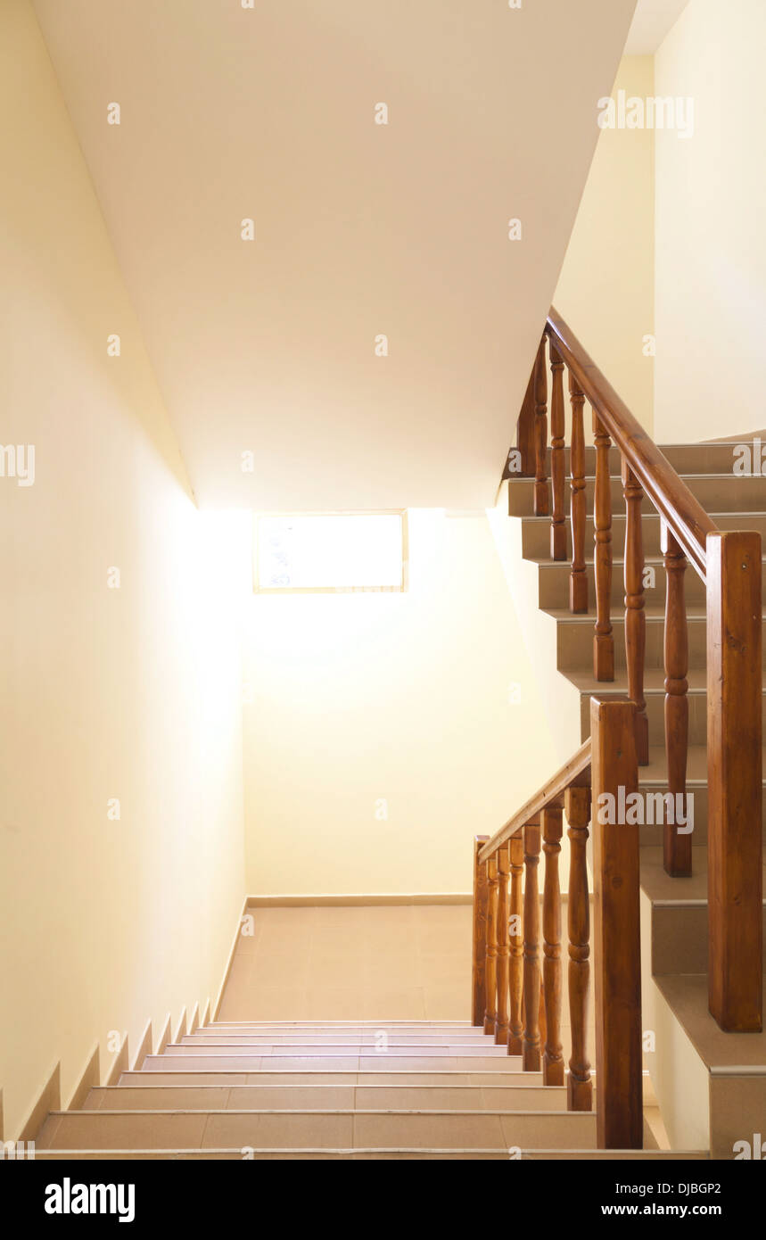 interior staircase in hotel Stock Photo - Alamy