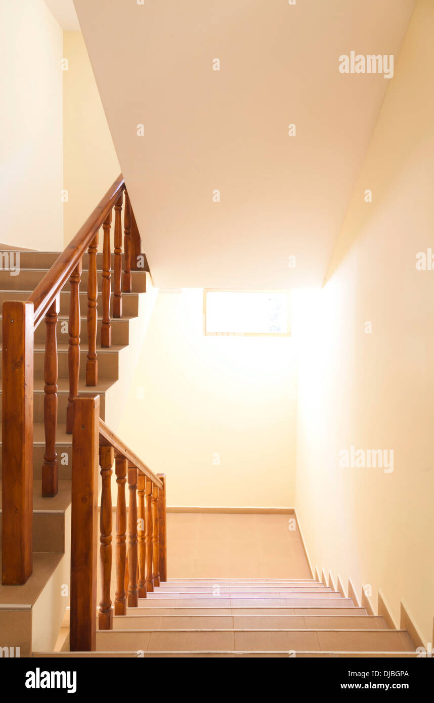 interior staircase in hotel Stock Photo - Alamy