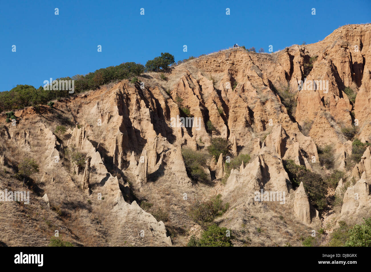 Stob Pyramids Rock Formations in Rila Mountains, Bulgaria Stock Photo ...