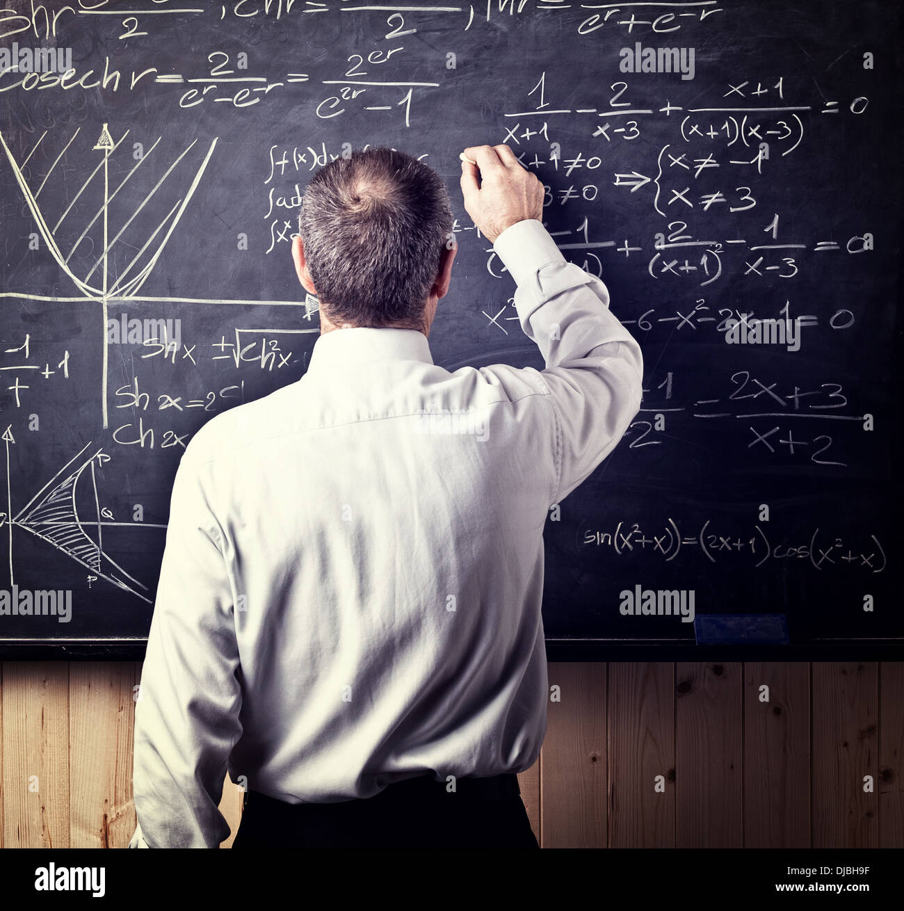 Teacher blackboard hi-res stock photography and images - Alamy