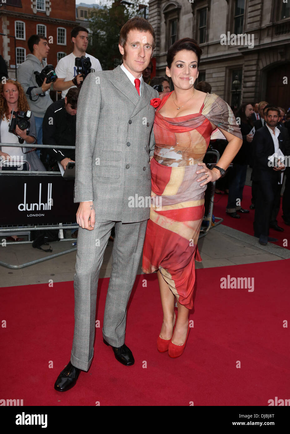 Bradley Wiggins and Catherine Wiggins The GQ Men of the Year Awards ...
