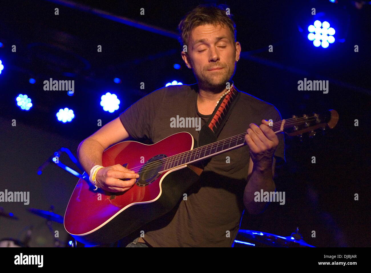 Blur singer Damon Albarn rolled into The Arches in Glasgow on the ...