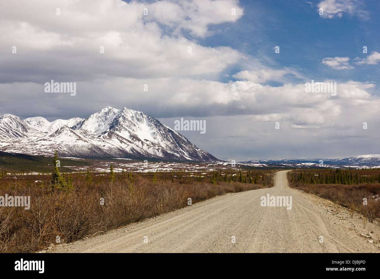 The Denali Highway Bridge Over The Susitna River With Clearwater ...
