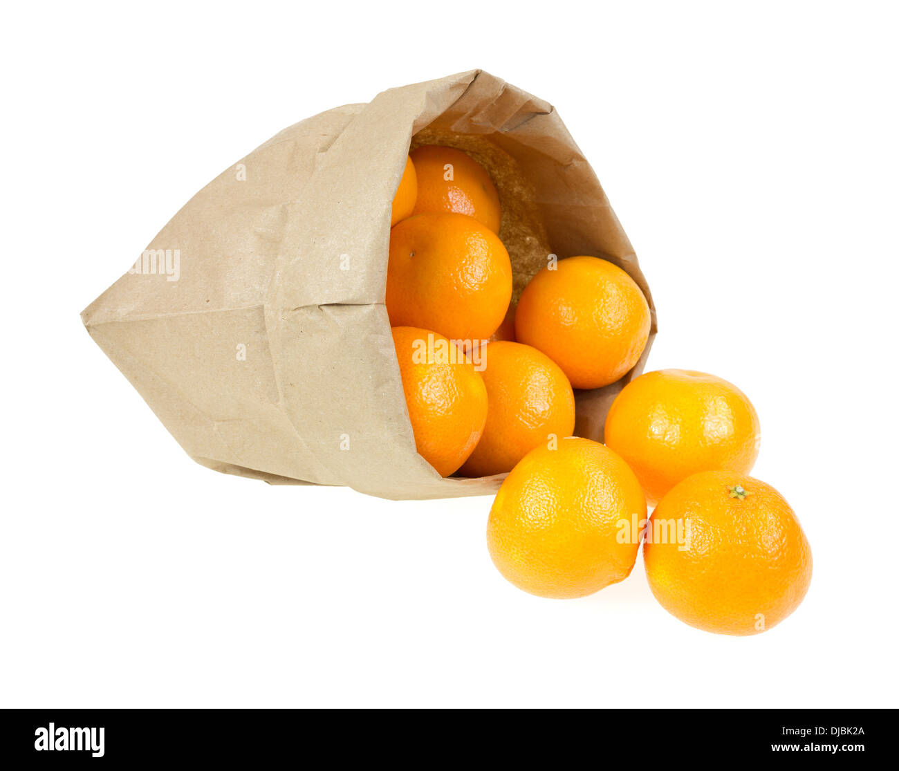 Oranges bag Cut Out Stock Images & Pictures - Alamy