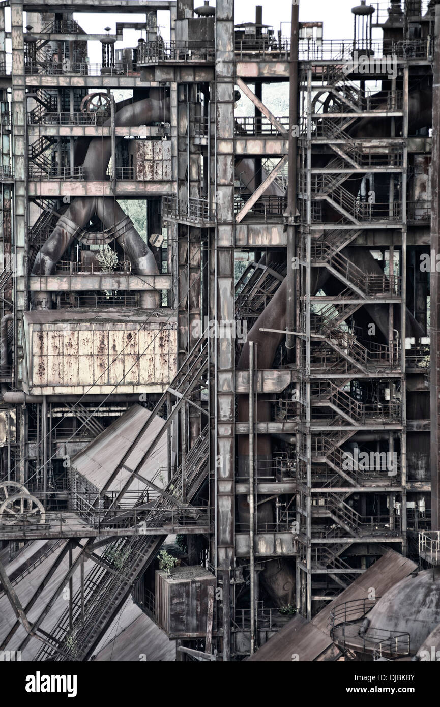 Europe czech republic ostrava industrial park hi-res stock photography ...