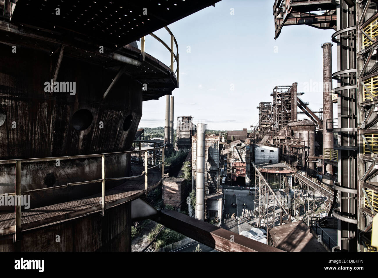 Europe czech republic ostrava industrial park hi-res stock photography ...