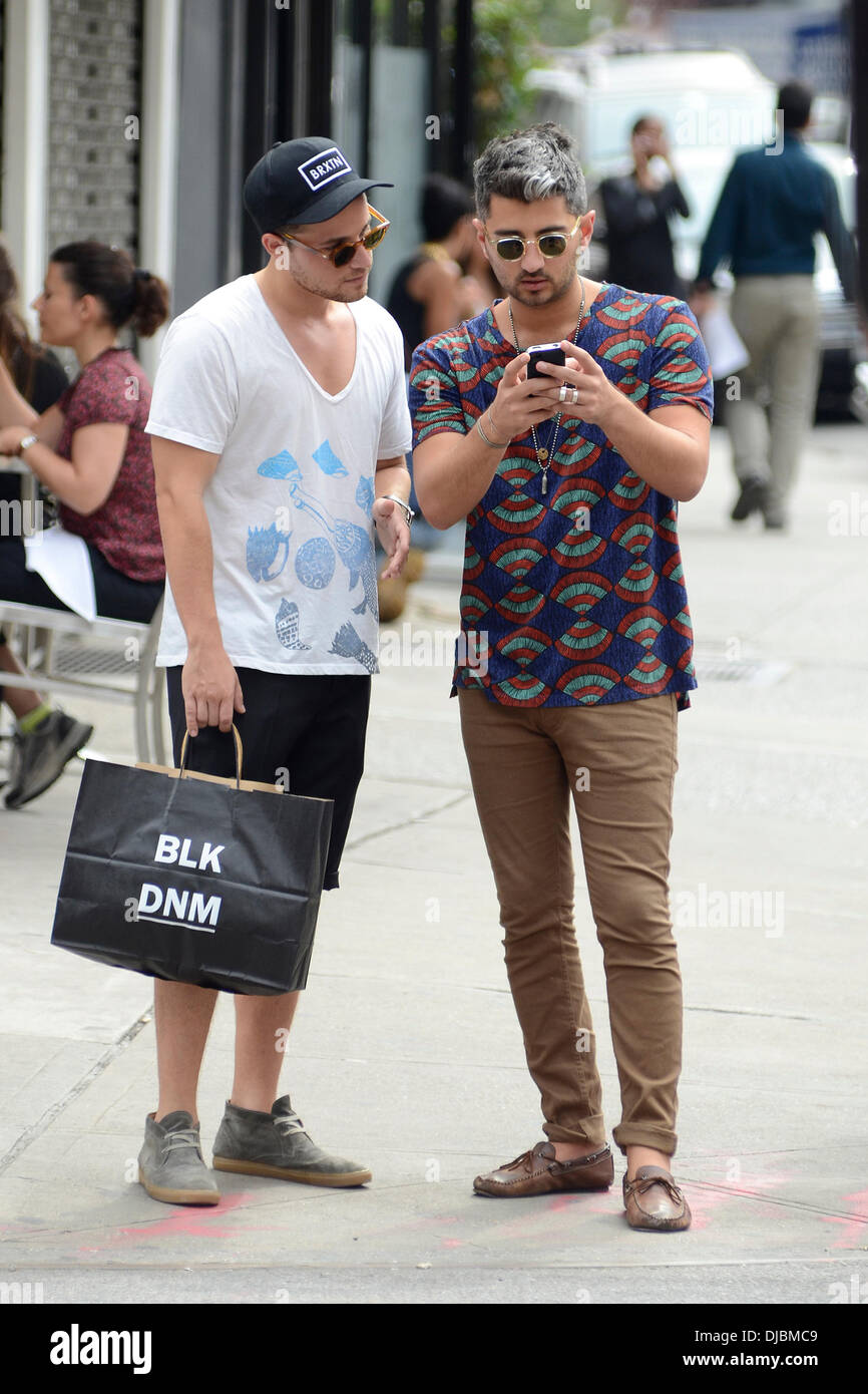 Actor Shawn Pyfrom seen with Steven Taylor shopping in SoHo New York ...