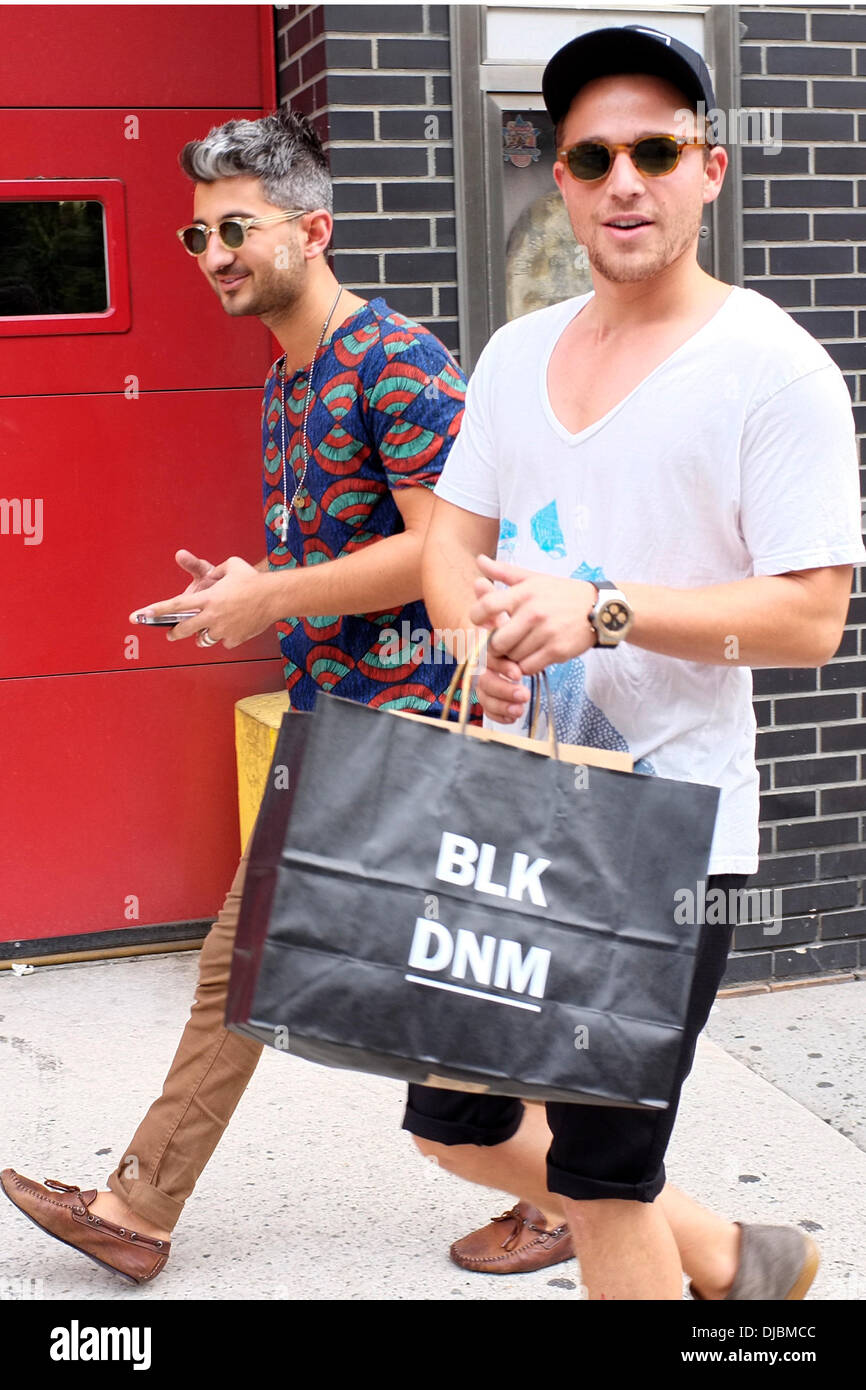Actor Shawn Pyfrom seen with Steven Taylor shopping in SoHo New York ...