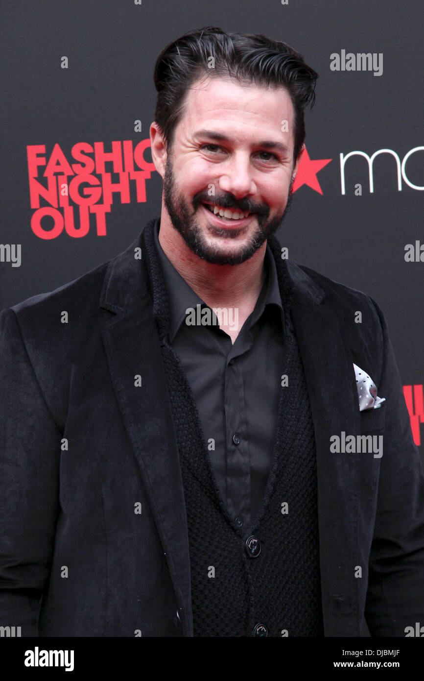 Johnny Luzzini Fashion's Night Out 2012 - Macy's New York City, USA- 06 ...