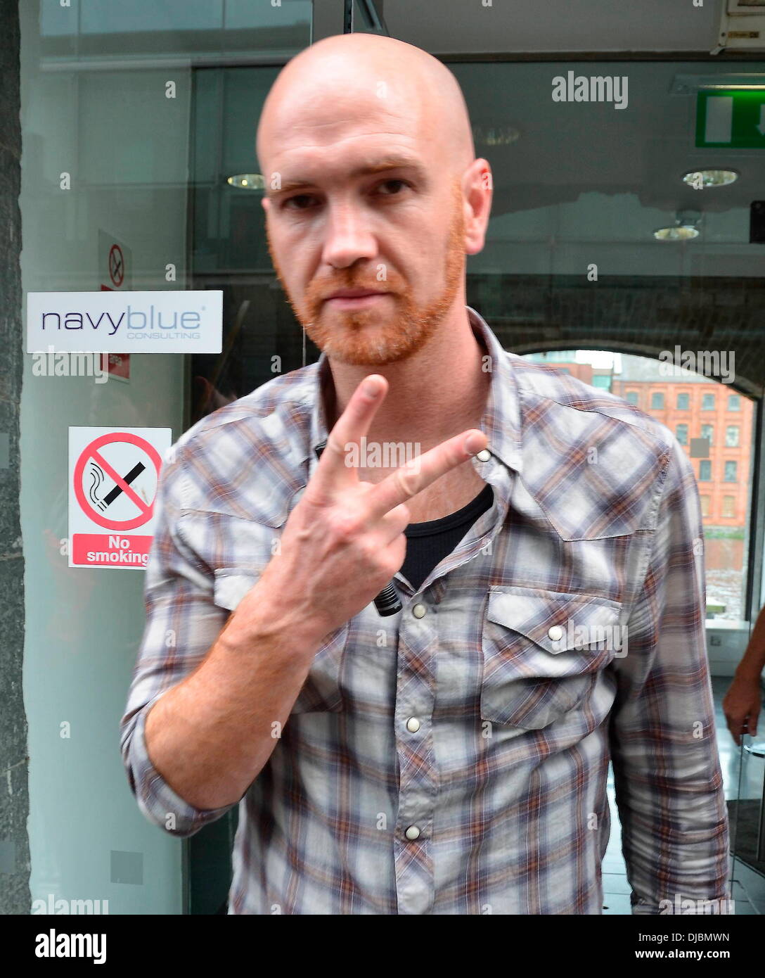 Mark Sheehan of The Script Amanda Byram & The Script were guests on the ...