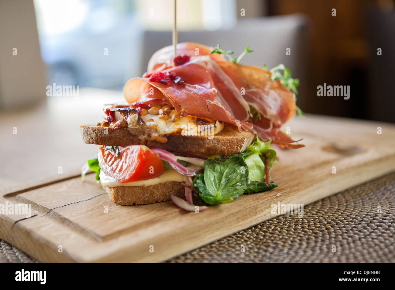 Parma ham sandwich hi-res stock photography and images - Alamy