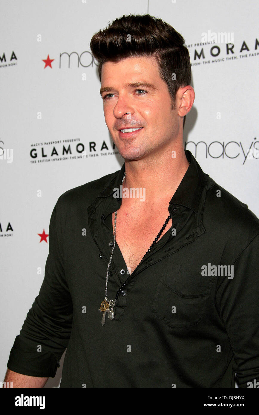 Robin Thicke Macy's Passport Presents: Glamorama - 30th Anniversary in ...