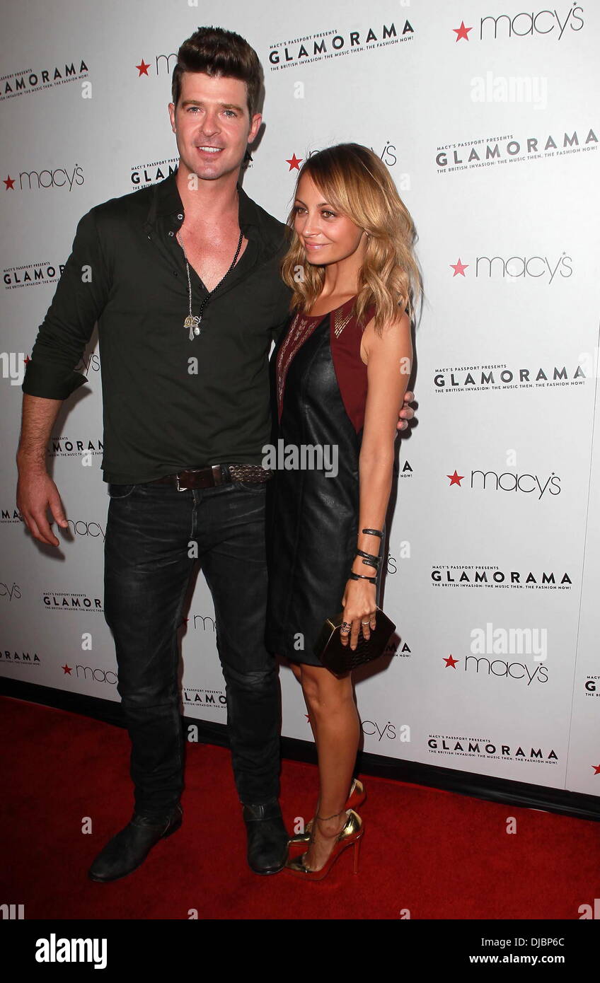Robin Thicke, Nicole Richie Macy's Passport Presents: Glamorama - 30th ...